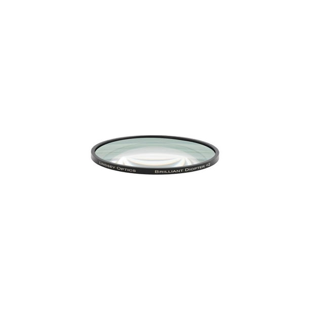 Lindsey Optics 138mm Brilliant Round Drop-In Diopter +2 Close-Up Lens ...
