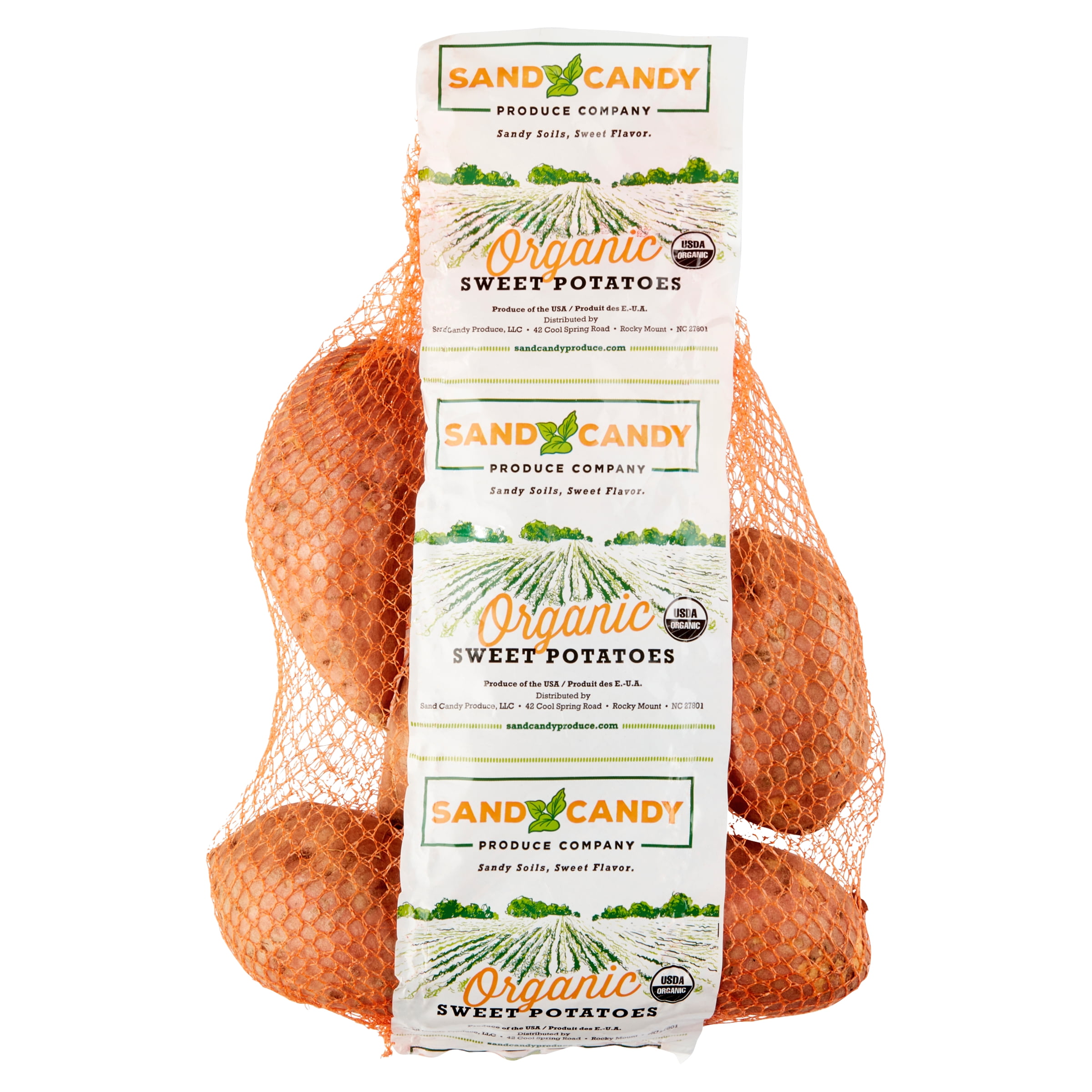 Fresh Organic Sweet Potatoes, 3 lb Bag - Walmart.com