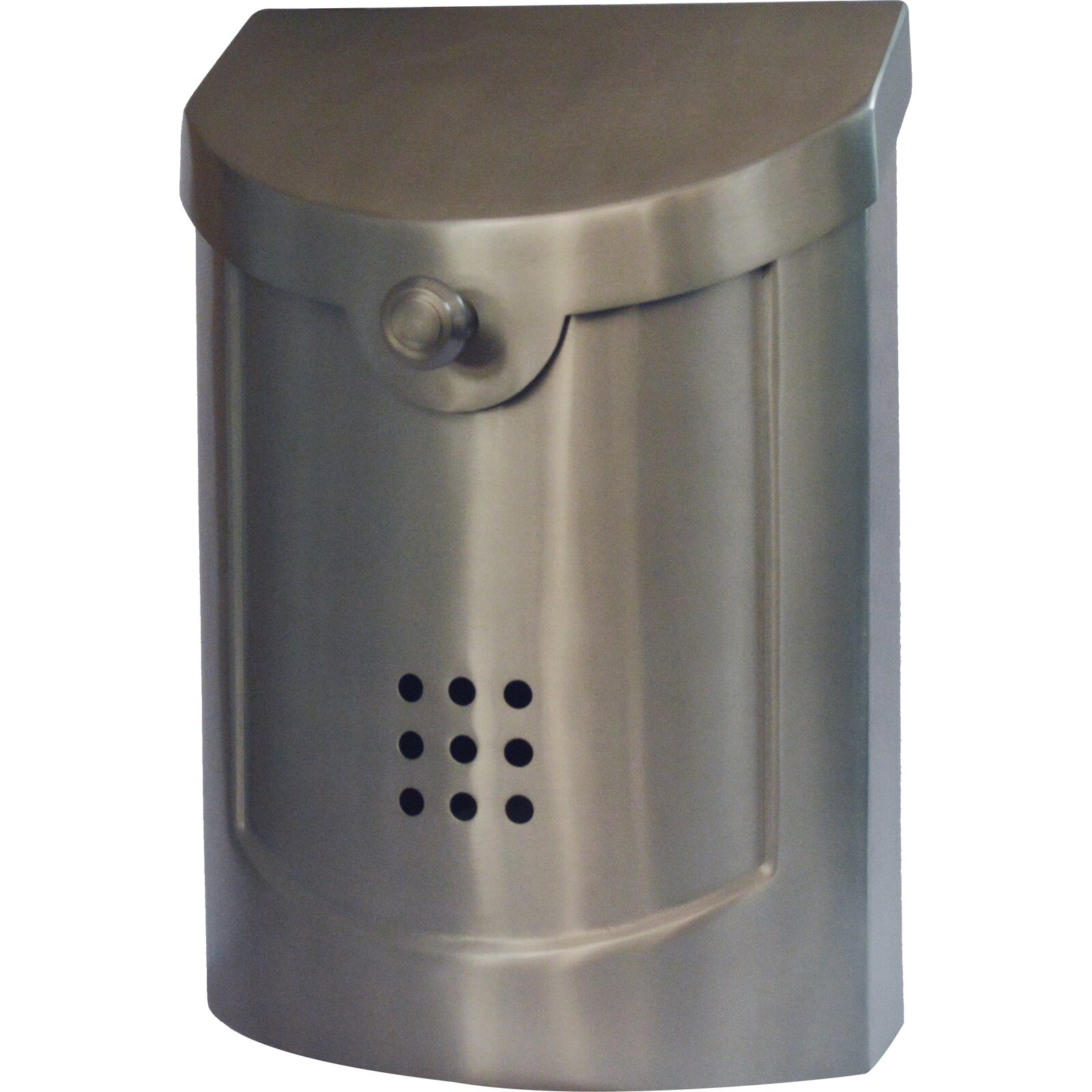 Wall Mounted Mailbox, Primary Material Details: 18 Gauge brass, A layer ...