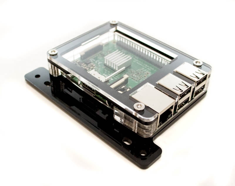 Zebra VESA Arm Mounting Plate - for Raspberry Pi 3B+, 3, Pi 2, and Pi ...