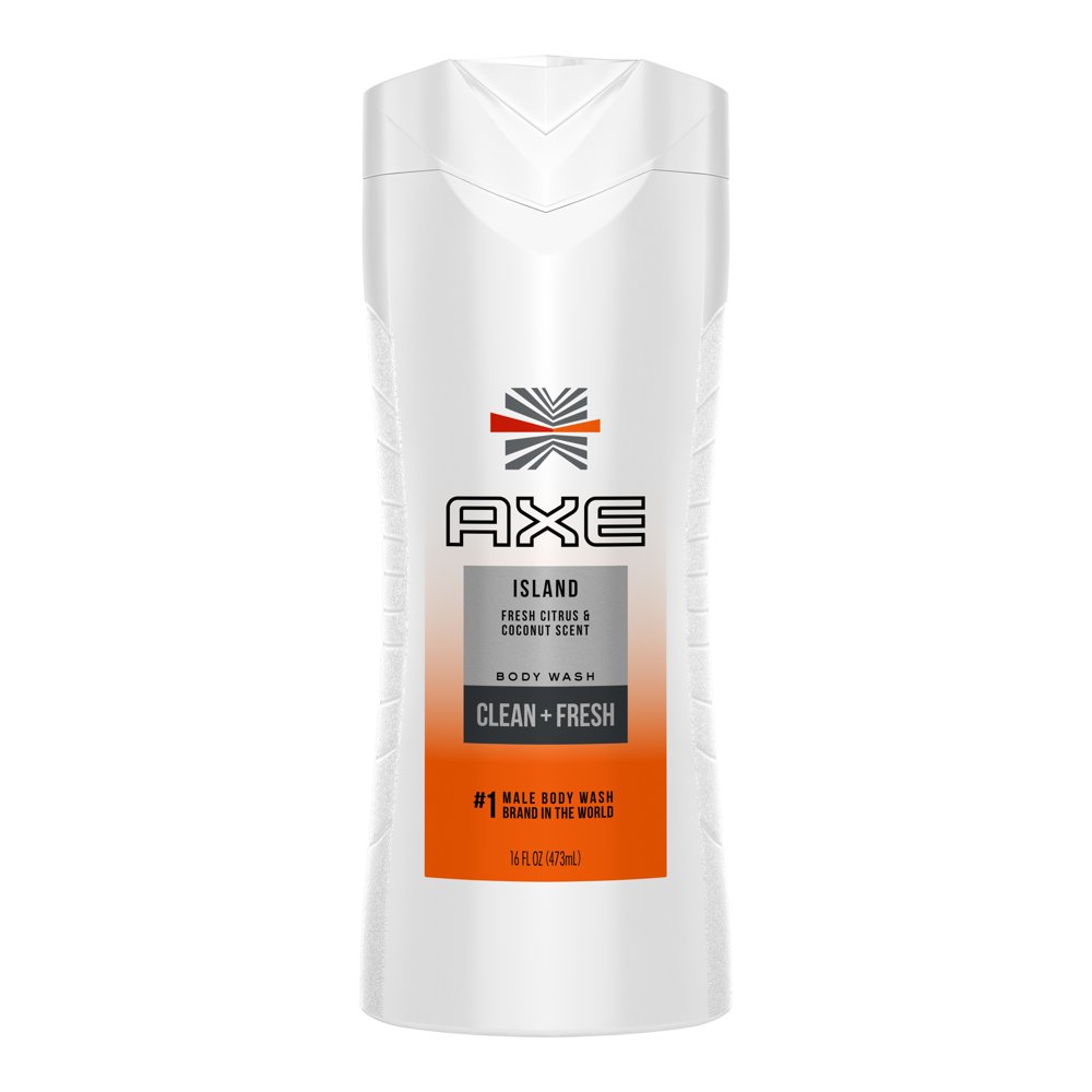 AXE White Label Island Body Wash for Men, 16 oz - Walmart.com - Walmart.com