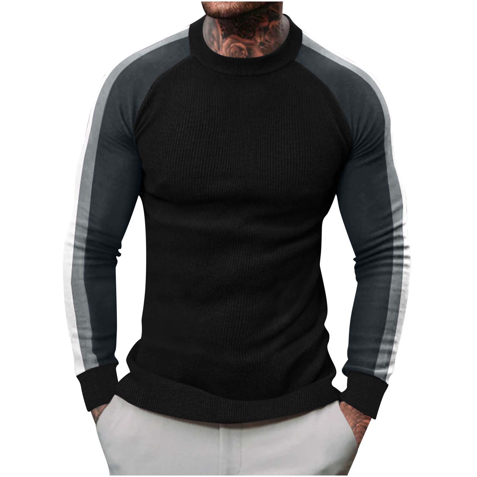 Click here for Aherbiu Mens Crewneck Sweater Shirts Long Sleeve S... prices