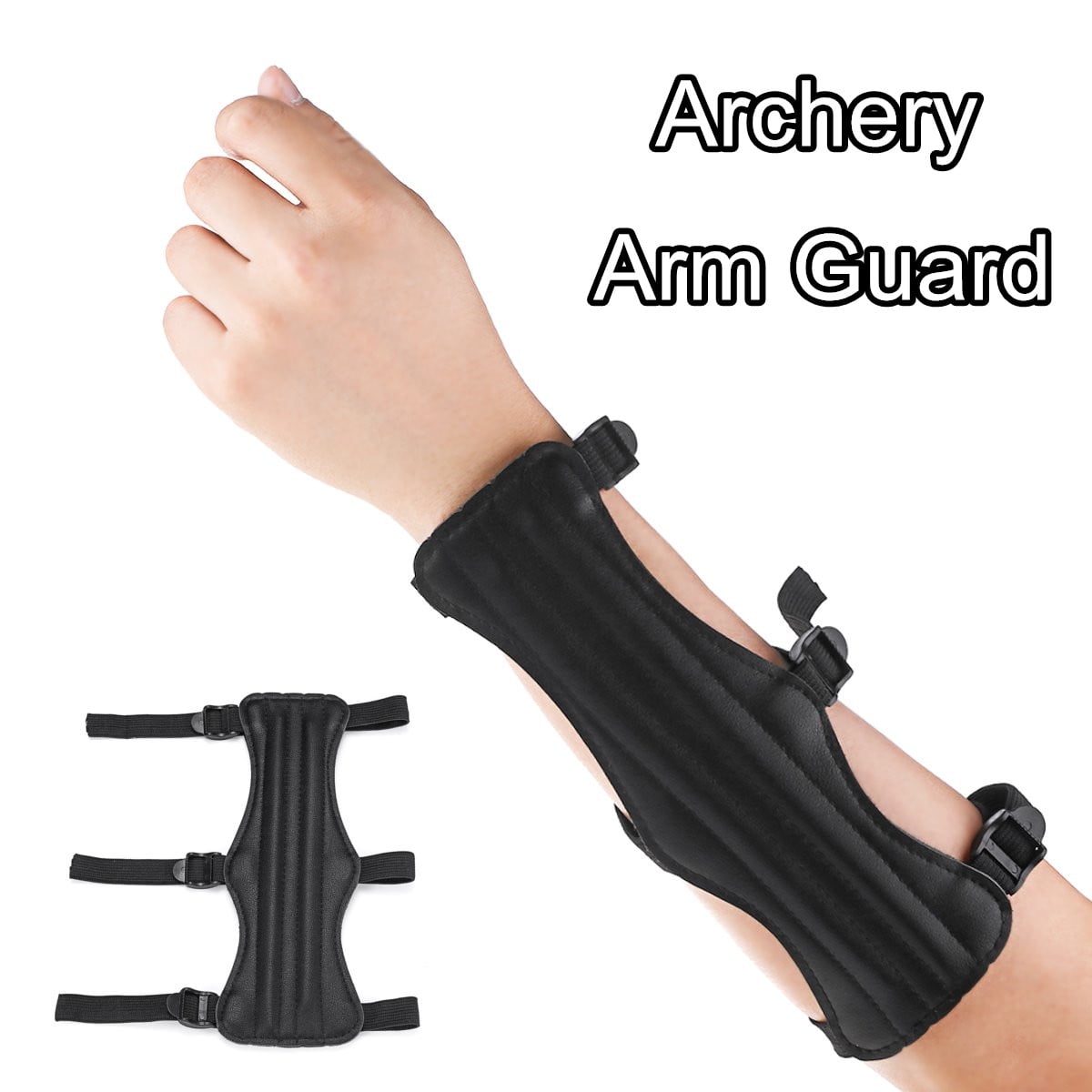 Archery Protective Armguard Arm Guard Recurve Bow Bracer Shield ...
