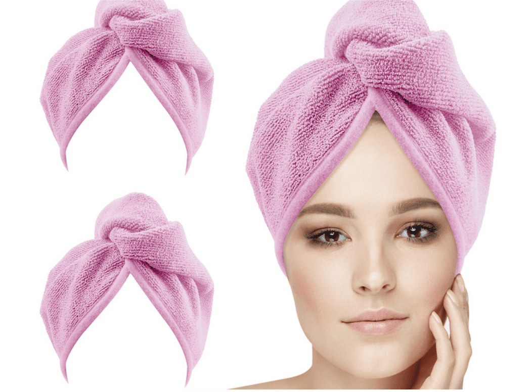 Microfiber Hair Towel Wrap For Women 10 Inch X 26 Inch Super Absorbent microfiber-hair-towel-wrap-for-women-10-inch-x-26-inch-super-absorbent