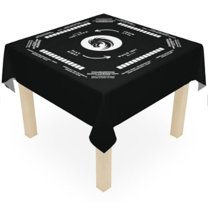 Premium Mahjong Mat with Rules - Mahjong Tablecloth Size 55 x 55 ...