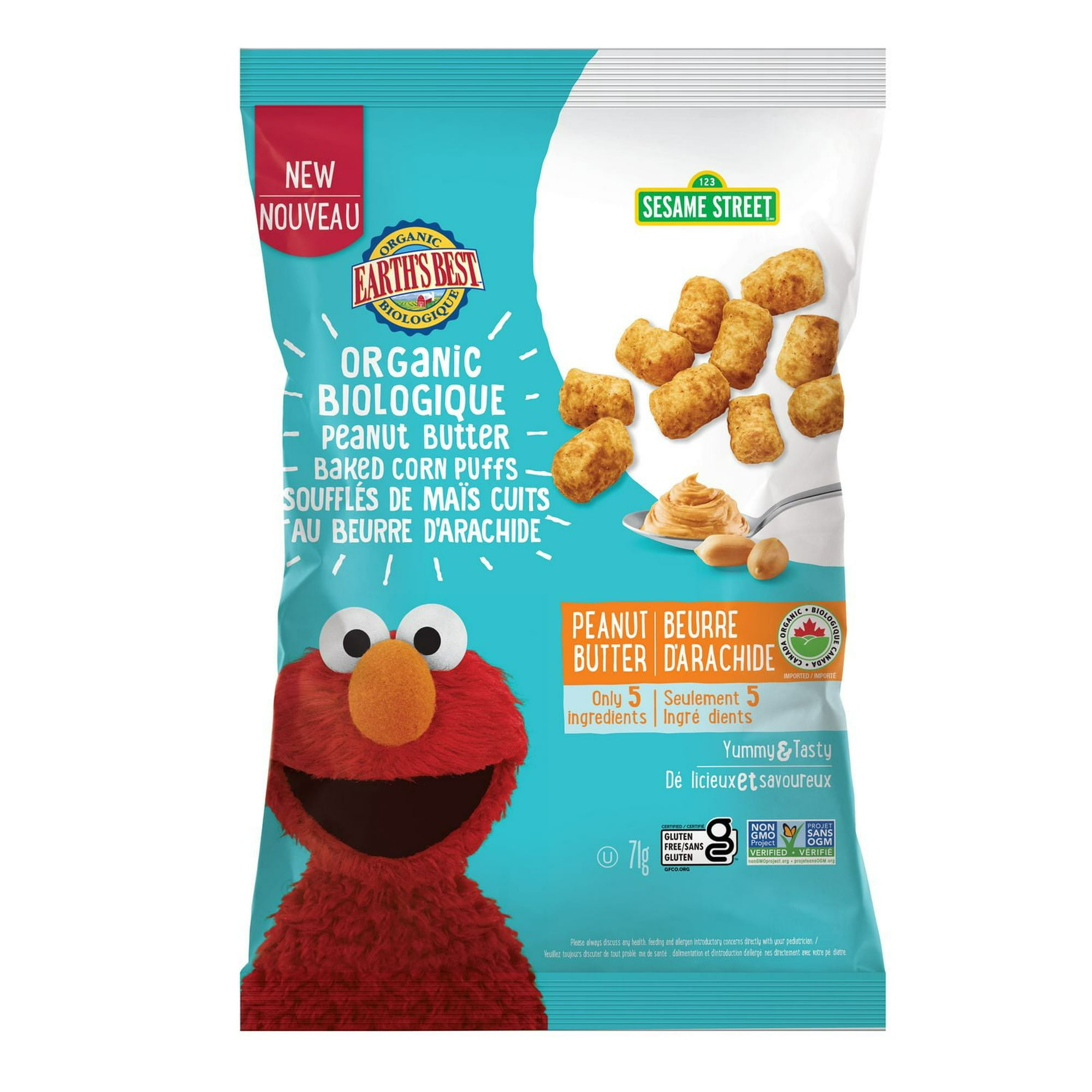 Click here for Earths Best Organic Peanut Butter Corn Puffs prices