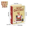 cpengpj Christmas Candy Box 5-Pack, Multicolor Paper Material Book ...
