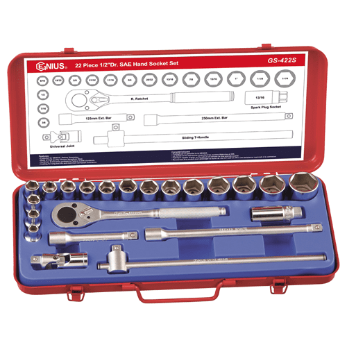 22PC 1/2"DR. HAND SOCKET SET - Walmart.ca