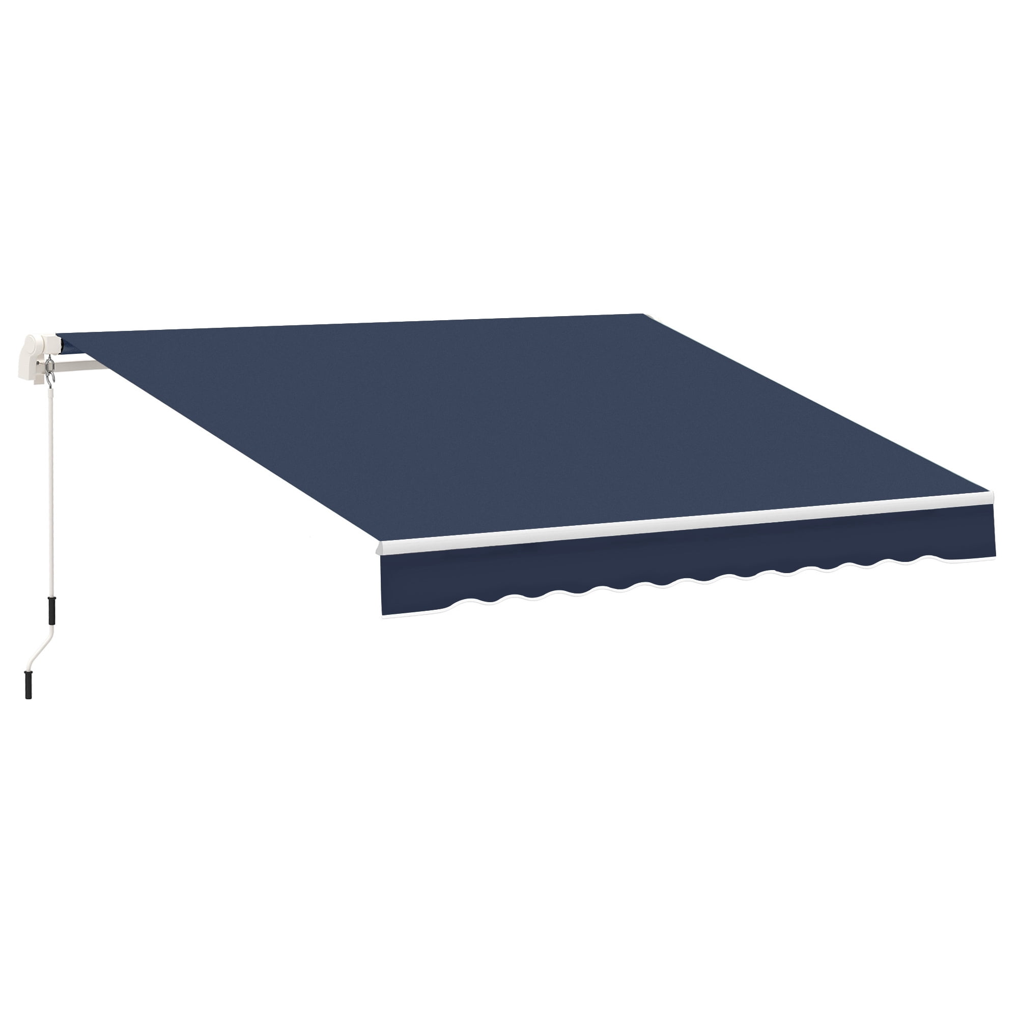 Click here for Outsunny 10 X 8 Manual Retractable Awning Shelter... prices
