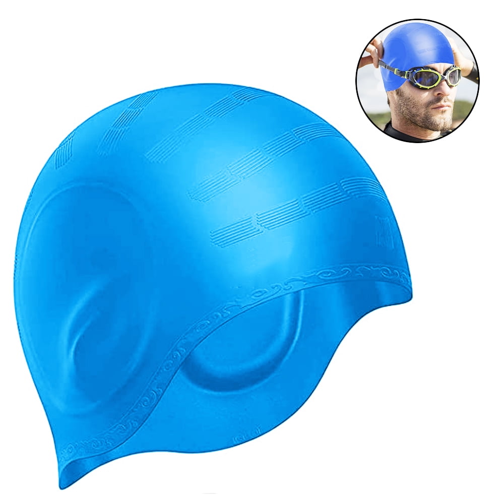 Click here for Chlua Swim Caps Ear Protection 3d - Swimming Cap F... prices