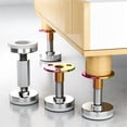 4Pcs Furniture Stabilizers Headboard Stoppers Adjustable Threaded Bed ...