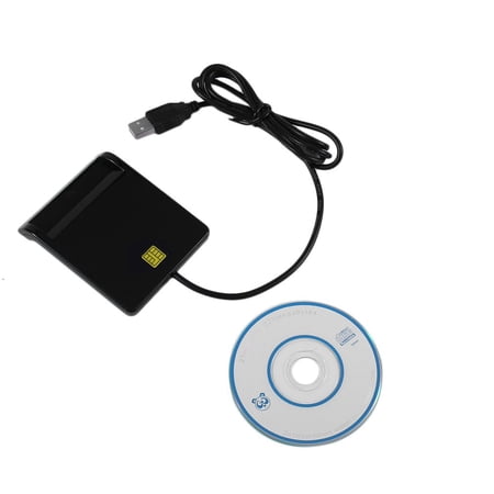 USB 2.0 Smart Chip Card Reader Flash Multi Memory Card Reader IC / ID ...