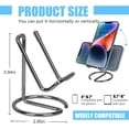 Cell Phone Stand for Desk, Cute Metal Cell Phone Stand Holder Desk ...