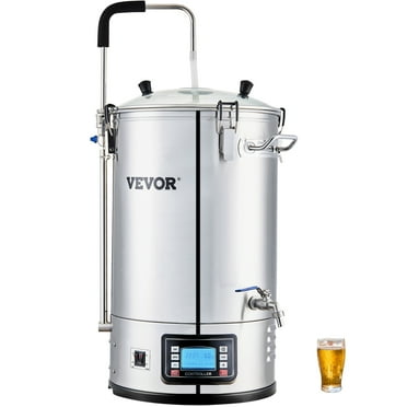 Electric Brewing System, 9.2 Gal/35 L Brewing Pot, All-in-One Home Beer ...