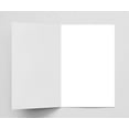 4x6"Plain White Folding Tent Cards (Set of 50)-8x6"Folds to 4x6 ...