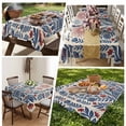 250th Anniversary Statue of Liberty Table Cloth 60x60in, Waterproof ...