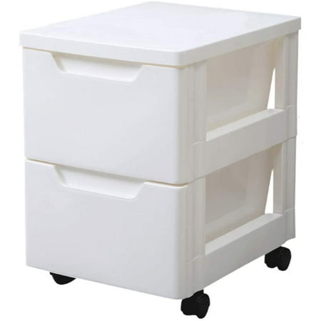 Nightstand，End Table, Side Table Green Plastic Bedside Table Simple ...