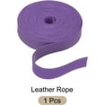 Flat Leather Cord,197 Inch 15mm String PU Faux Strips Strap,[for ...