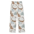 Ckdifva Coconut and Leaves Pajama Pants Boys Girls Pajamas Bottoms ...