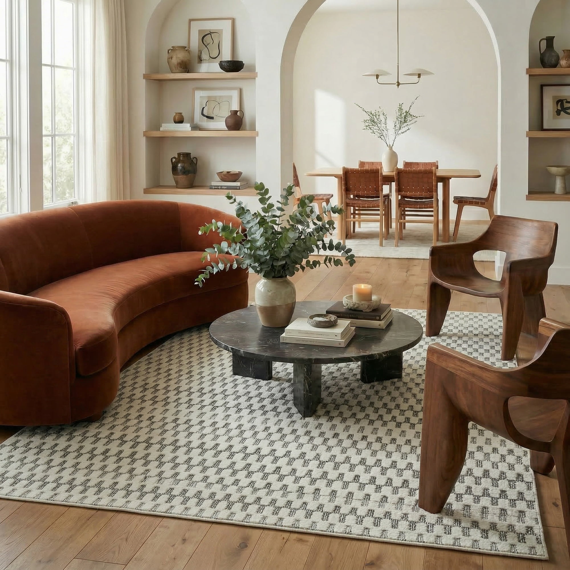 Click here for Rug Branch Maise Abstract Indoor Outdoor Area Rug... prices