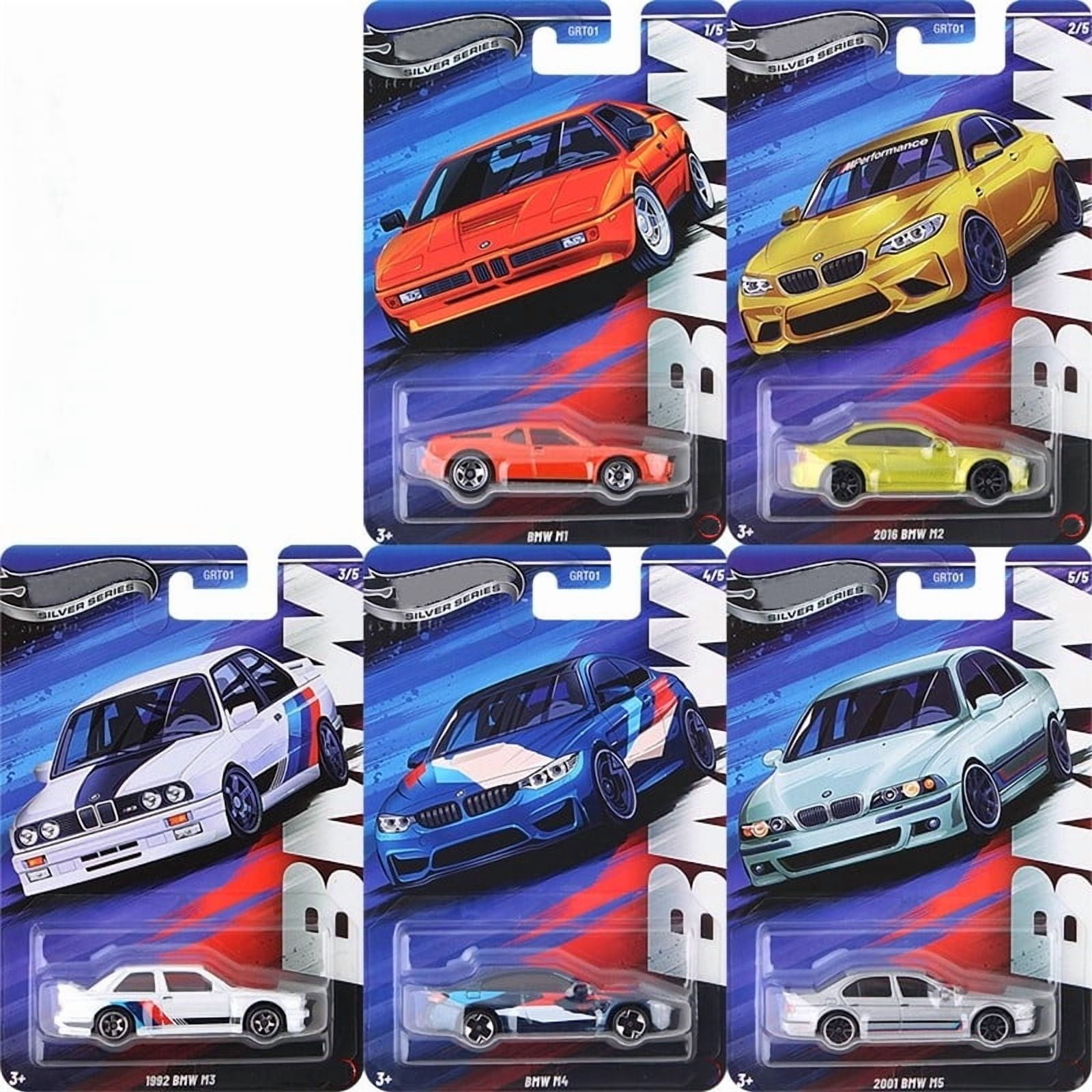 Click here for Unbranded Hw Silver Series Bmw Series #1-5 Set Of... prices
