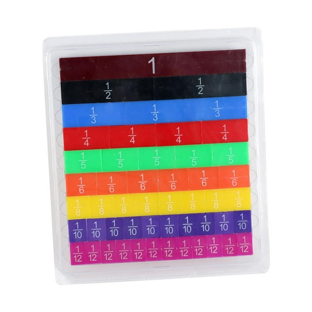 lionlar 51 Pieces Unit Fraction Fraction Manipulatives Visual/tactile ...