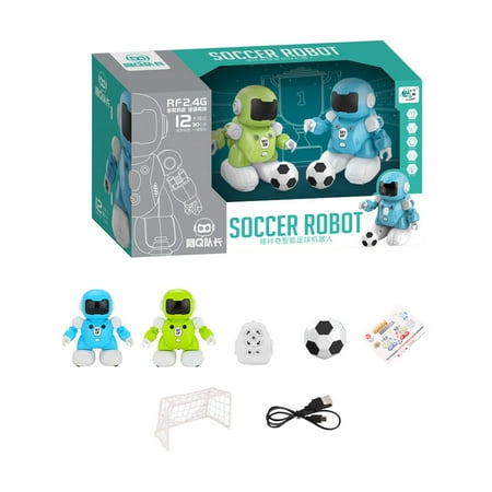 Dvkptbk Soccer Competition Robot Remote Control RC Robot Toy For Kids 2 ...