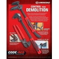 Crescent DB24 24" Red and Black Adjustable Pry Bar - Walmart.com