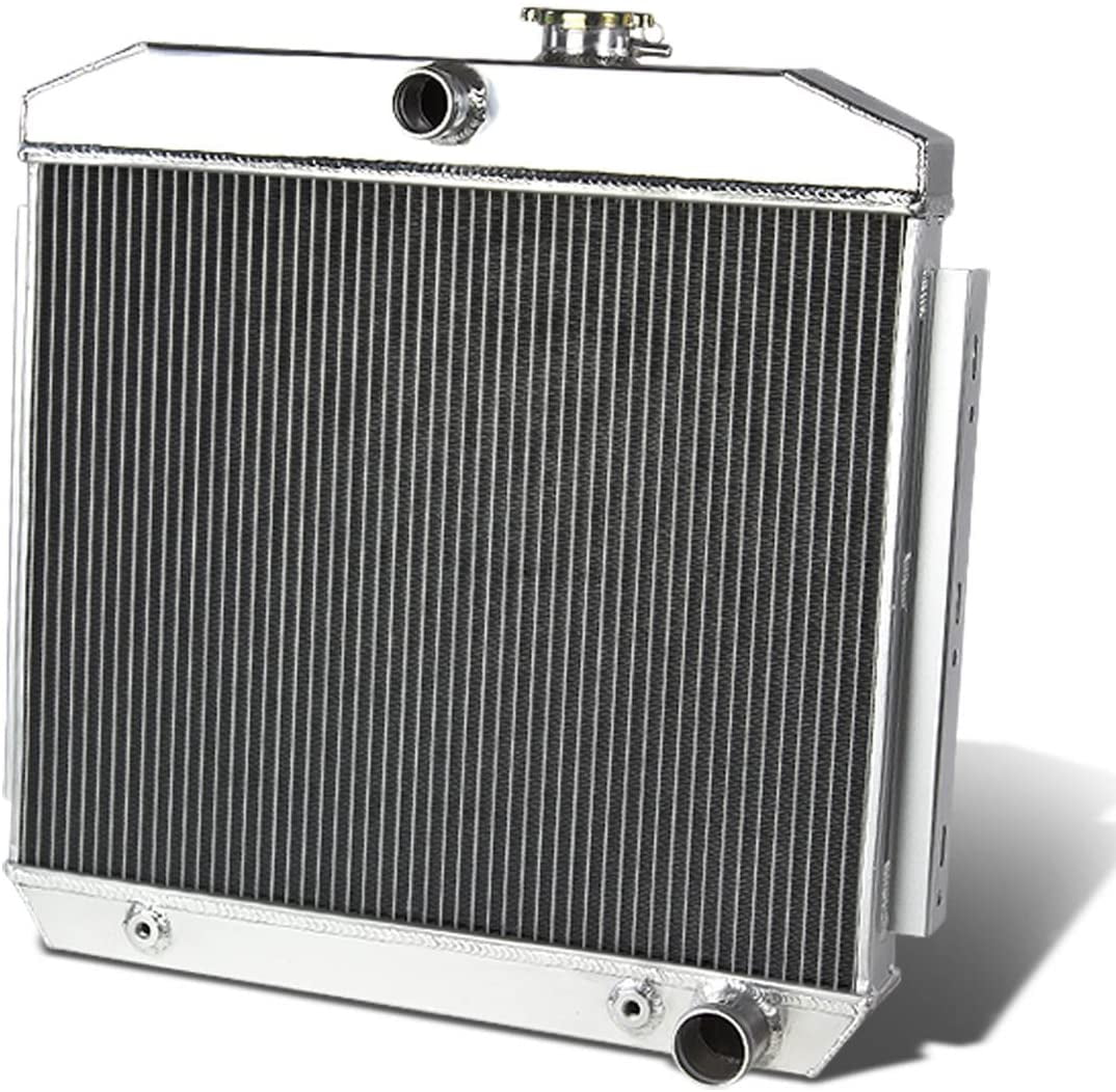 62mm 3Row Aluminum Radiator For 1955-1957 Chevy Bel Air Nomad V8 MT ...