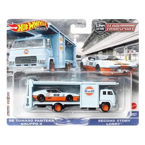Original Hot Wheels Premium Car Culture Team Transport Toys for Boys 1/ ...