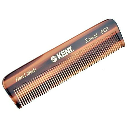 Kent A FOT Handmade All Fine Tooth Saw cut Beard comb - Pocket comb and ...