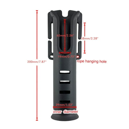 Nylon Belt Rod Holder Portable Pole Inserter Rod Inserter Multi ...