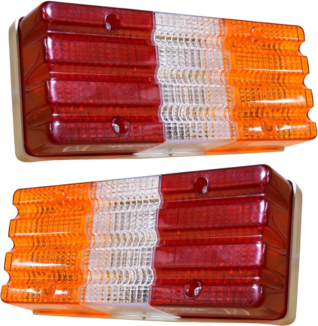 APSMOTIV 2 Pieces Tail Lamp Rear Combination Tail Lights Assembly Brake ...