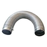 Builder's Best 110129 4" X 6ft V830 Semi-Rigid Pipe - Walmart.com