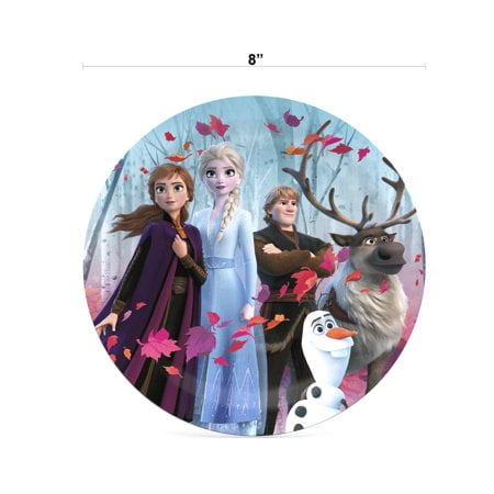 Zak Designs Disney Frozen 2 Movie Kids Dinnerware Set Includes Plate ...
