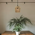 Gazechimp Woven Lamp Shade Boho Lamp Cover for Hanging Light Bedside ...
