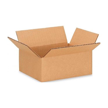 Global Industrial Open Top Corrugated Bin Box, 4"W x 12"D x 4-1/2"H ...