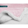 Pavilia Premium Sherpa Fleece Throw Blanket Soft Microfiber Light