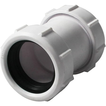 TILIYHELLO 40mm Compression Connector Sink Drain Pipe Connector PVC ...