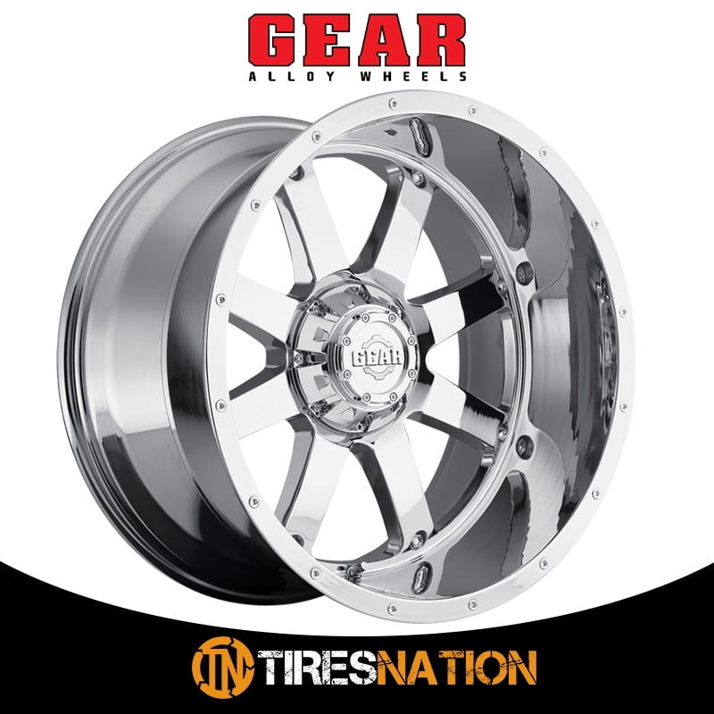 Gear Off Road 726C Big Block 20x9 6x135/6x139.7 +18et Chrome Plated ...