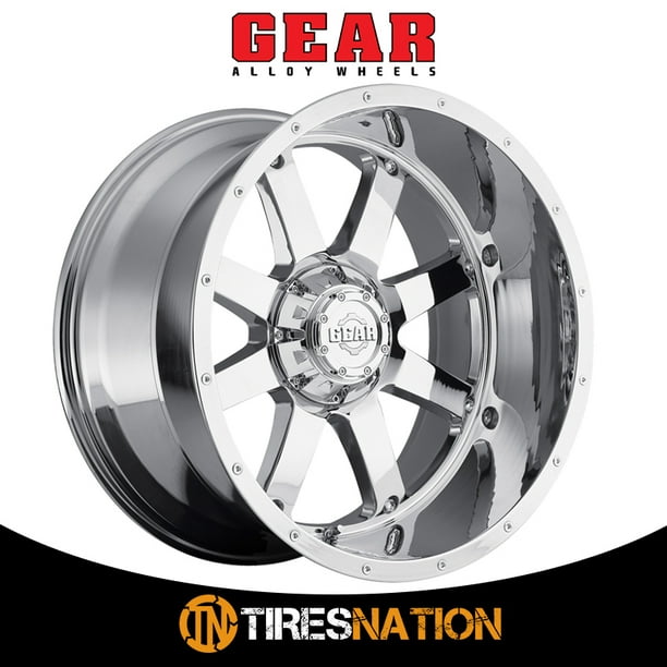 Gear Off Road 726C Big Block 20x9 6x135/6x139.7 +18et Chrome Plated ...