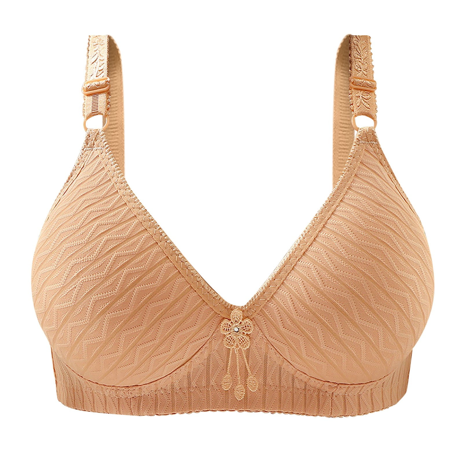 TAIAOJING Bras For Women No Steel Ring Underwear Open Back Haped Bra ...