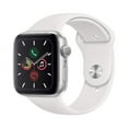 Restored Apple Watch Gen 5 Series 5 Cell 44mm Silver Aluminum - White ...
