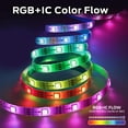 Energizer Smart RGB+IC LED Light Strip, 25 Foot Indoor Wi-Fi Color Flow ...