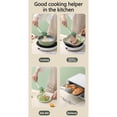 UNLLLL Kitchen High Temperature Food Clip, Plastic Grill Tongs, Food ...