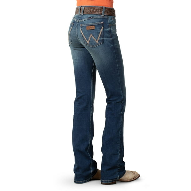 Wrangler® Women's Retro Mae Bootcut Jean with Stretch Fabric - Walmart.com