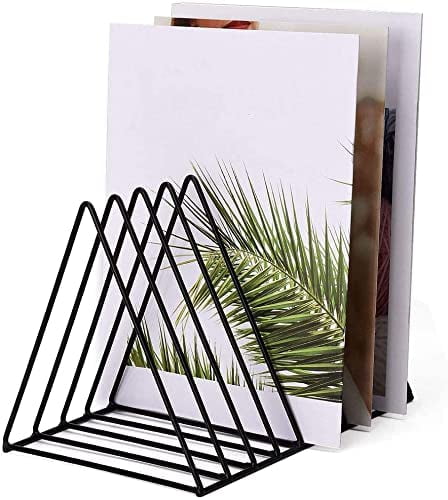 Book Rack Book Holder Shelf Desktop Magazine Rack File Organiser ...