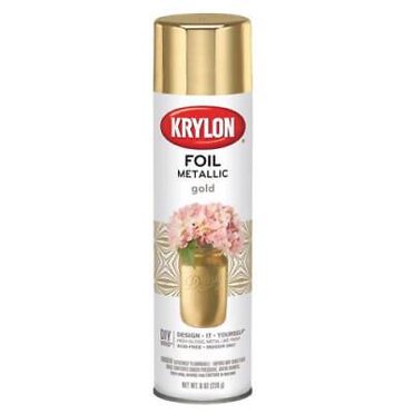 Krylon Premium Metallic ,Gold Foil, 8 oz. - Walmart.com