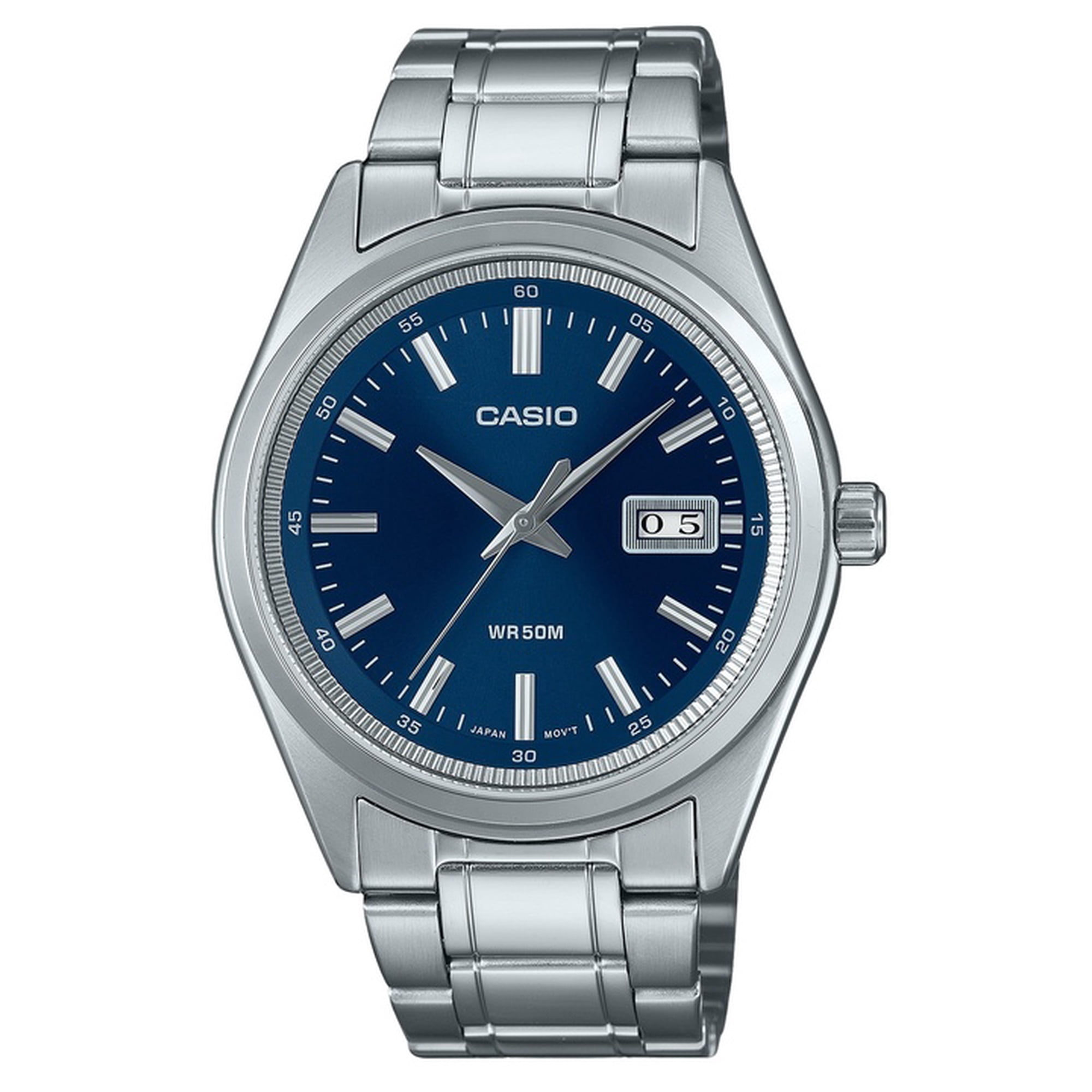 Click here for Casio Standard Analog Stainless Steel Blue Dial Qu... prices