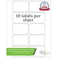Printable Sticker Paper Label for Laser and Inkjet Printers with ...